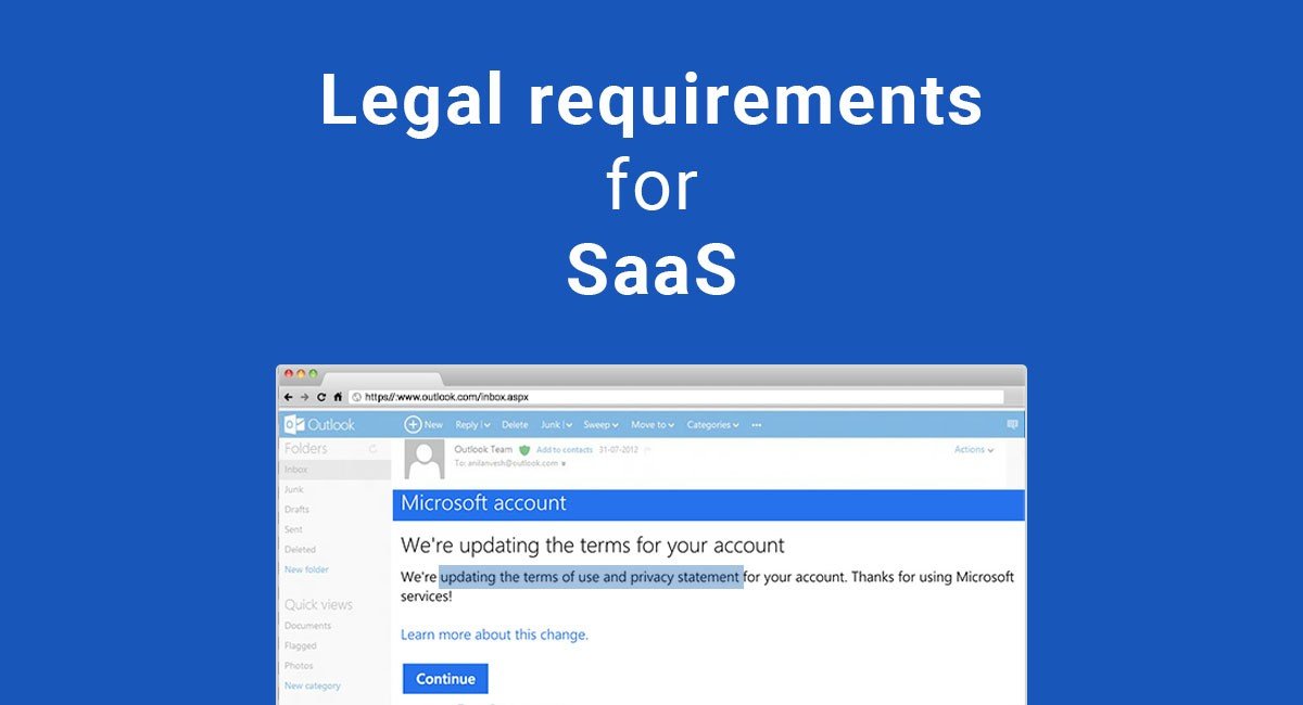 Legal requirements for SaaS - TermsFeed