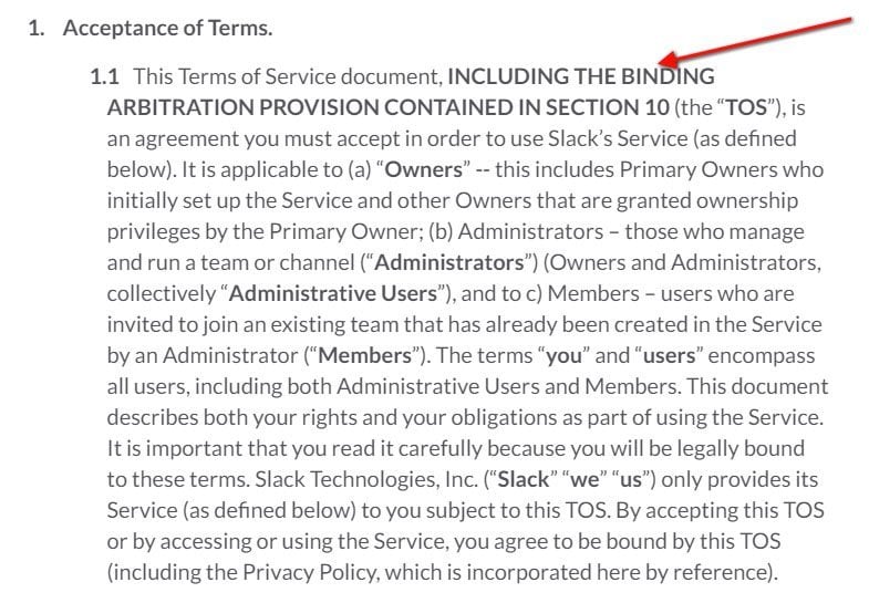 Arbitration Clause in Terms & Conditions - TermsFeed Arbitration Clause in Terms & Conditions - TermsFeed