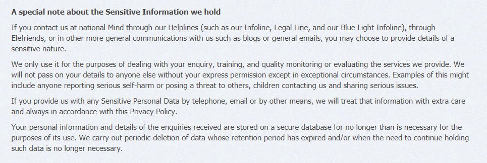 Personal vs. Sensitive Information - TermsFeed