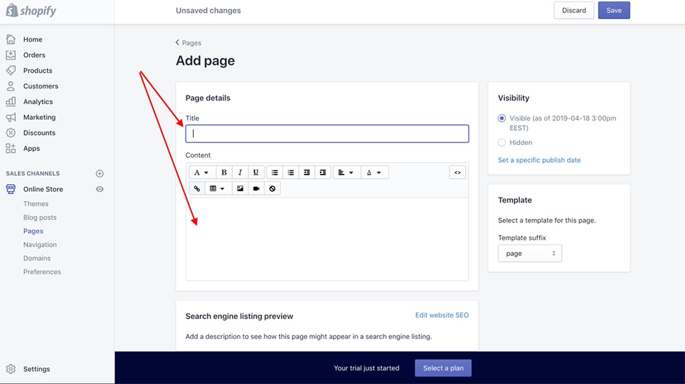 Privacy Policy for Shopify Stores - TermsFeed