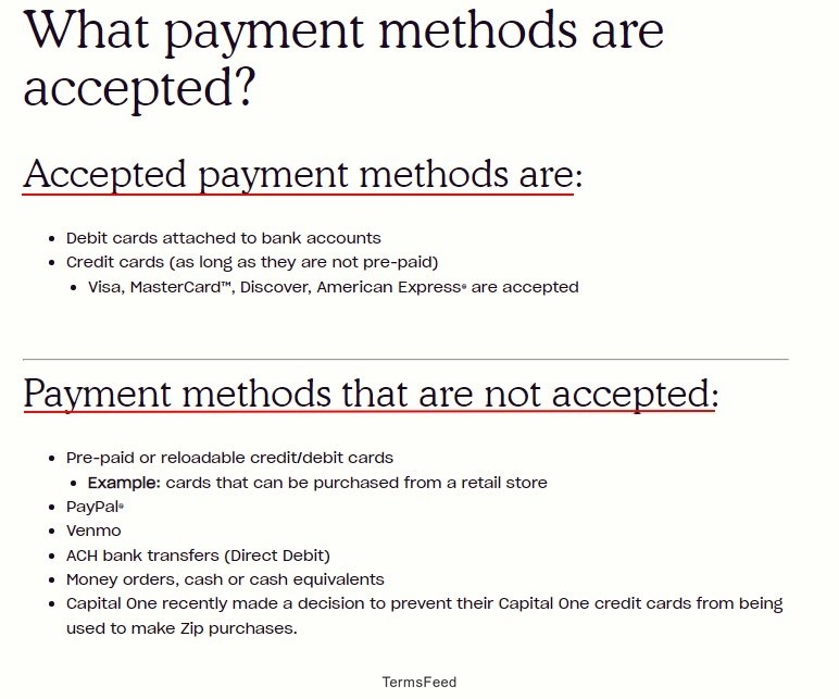 Payment Terms In Terms Conditions TermsFeed 2022 Payment Terms In Terms Conditions TermsFeed 2022