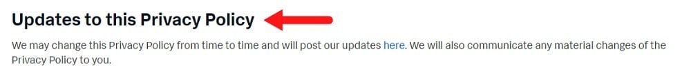 Saas Privacy Policy Template Termsfeed