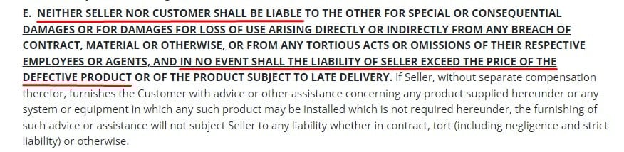 Draft Limitation or Exclusion of Liability Clauses - TermsFeed Draft Limitation or Exclusion of Liability Clauses - TermsFeed