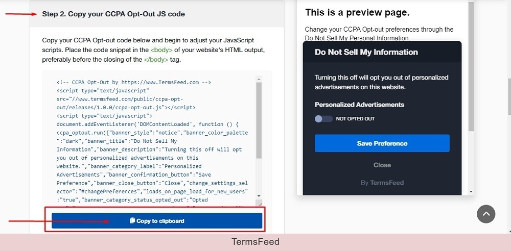 How to Add a Do Not Sell My Personal Information Banner on Your Website ...