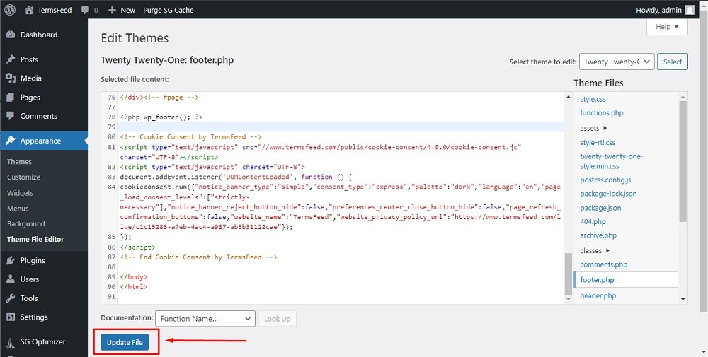 How to Change the Style of Your Cookie Consent - TermsFeed