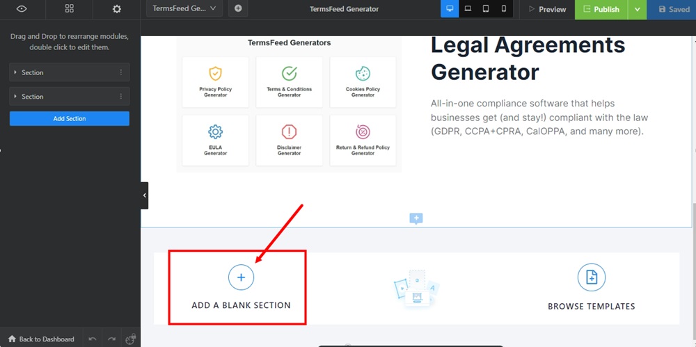 How to Add a Privacy Policy URL on Swipe Pages - TermsFeed