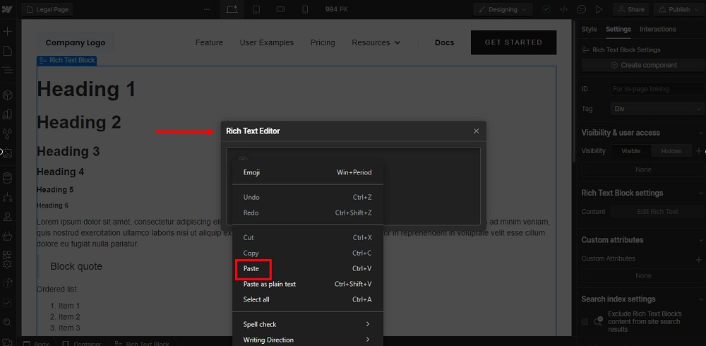 Video: How to Add a Privacy Policy Page on Webflow - TermsFeed Video: How to Add a Privacy Policy Page on Webflow - TermsFeed