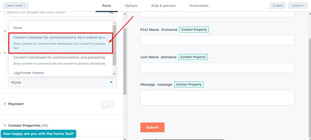 Video: How to Add “I Agree Checkbox” to Forms in HubSpot - TermsFeed Video: How to Add “I Agree Checkbox” to Forms in HubSpot - TermsFeed