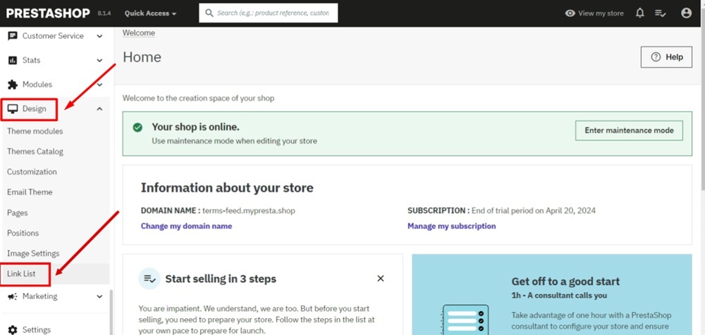 Video: How to Link to the Privacy Policy URL on PrestaShop - TermsFeed