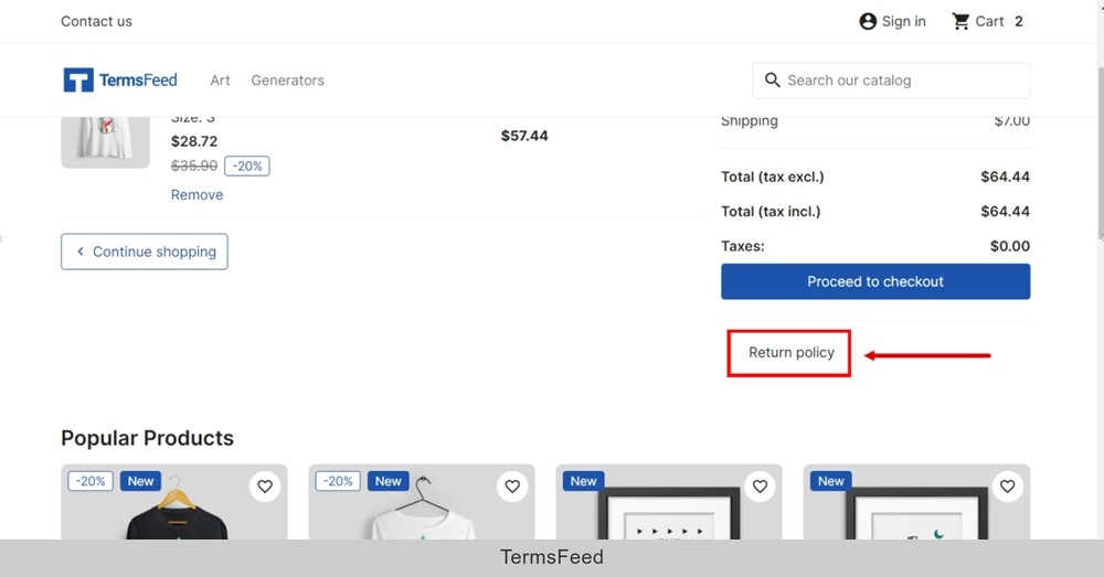 Video: How to Link to the Return Policy URL on PrestaShop - TermsFeed