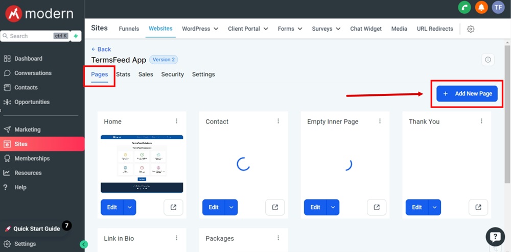 Video: How to Add a Terms and Conditions Page on Modern - TermsFeed