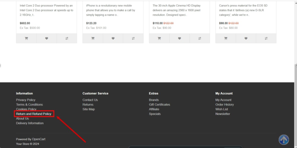 Video: How to Add a Return and Refund Policy Page on OpenCart - TermsFeed