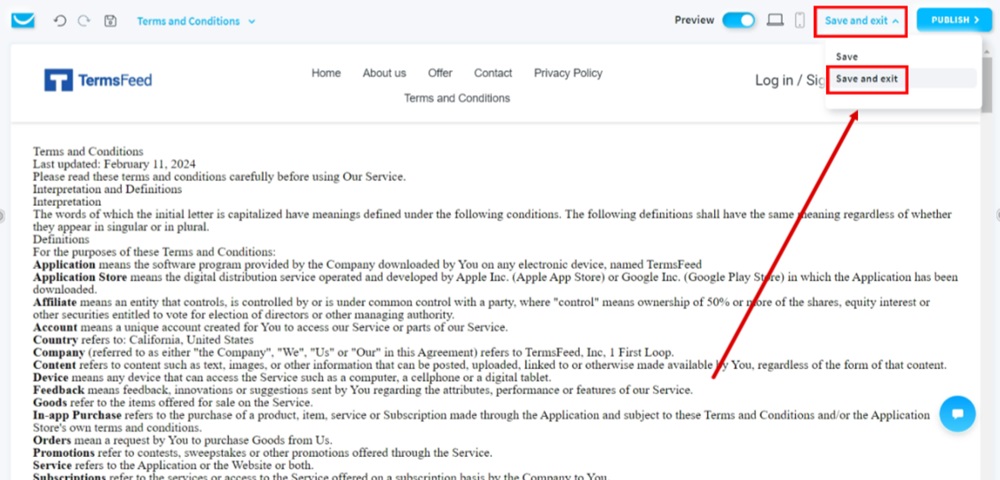 Video: How to Add a Terms and Conditions Page on GetResponse - TermsFeed