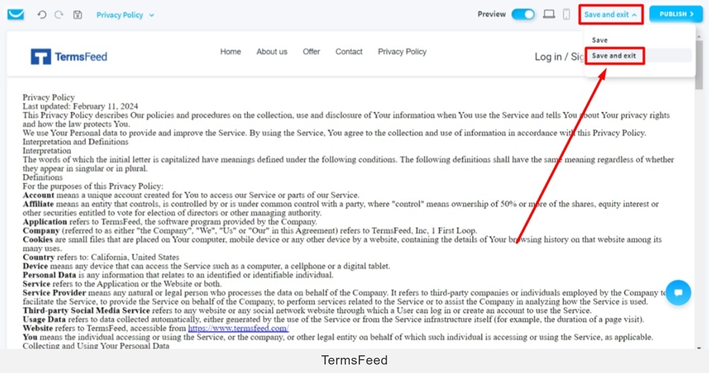 Video: How to Add a Privacy Policy Page on GetResponse - TermsFeed