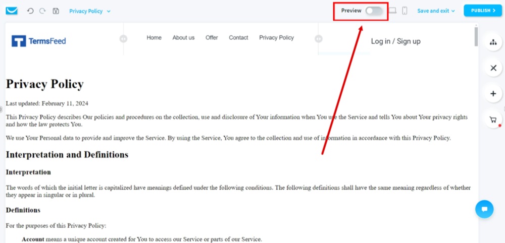 Video: How to Add a Privacy Policy Page on GetResponse - TermsFeed