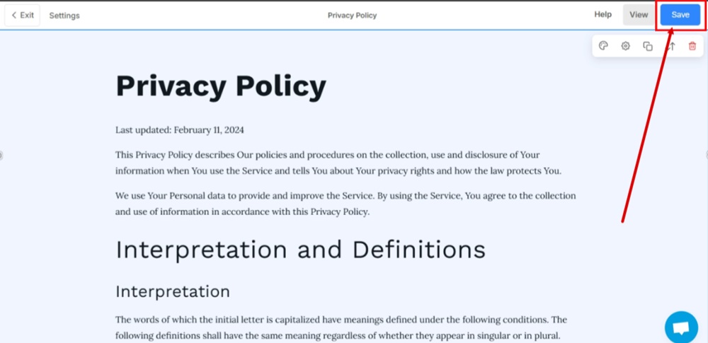 Video: How to Add a Privacy Policy Page on Pixpa - TermsFeed