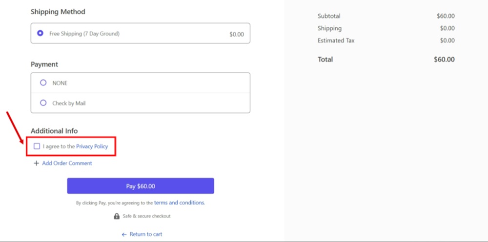Video: How to Add "I Agree to the Privacy Policy" Checkbox on Volusion Checkout - TermsFeed