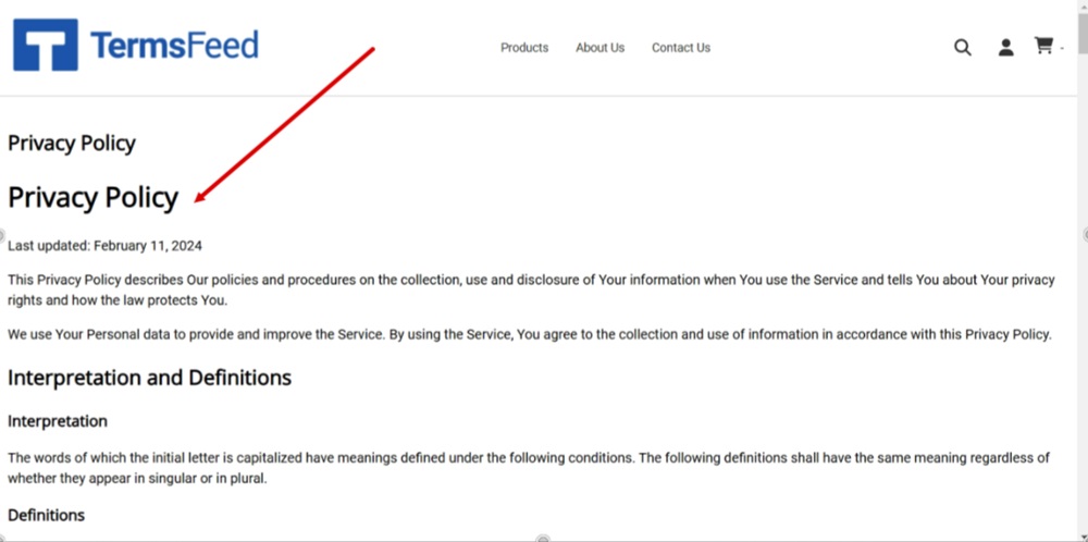 Video: How to Add a Privacy Policy Page on Volusion - TermsFeed