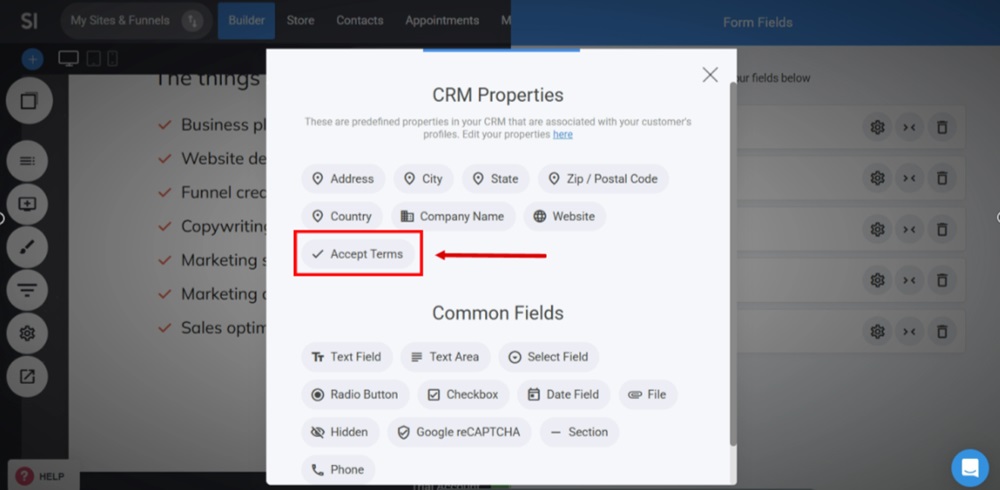 Video: How to Add Accept Terms Consent Field on Simvoly Forms - TermsFeed