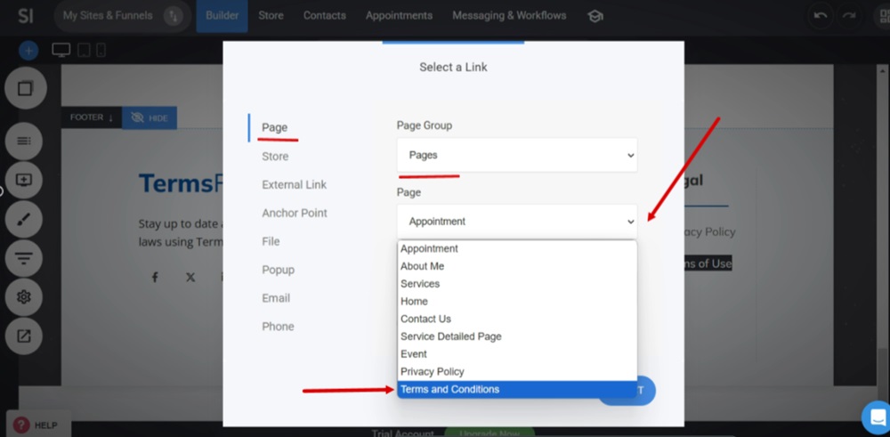Video: How to Add a Terms and Conditions Page on Simvoly - TermsFeed