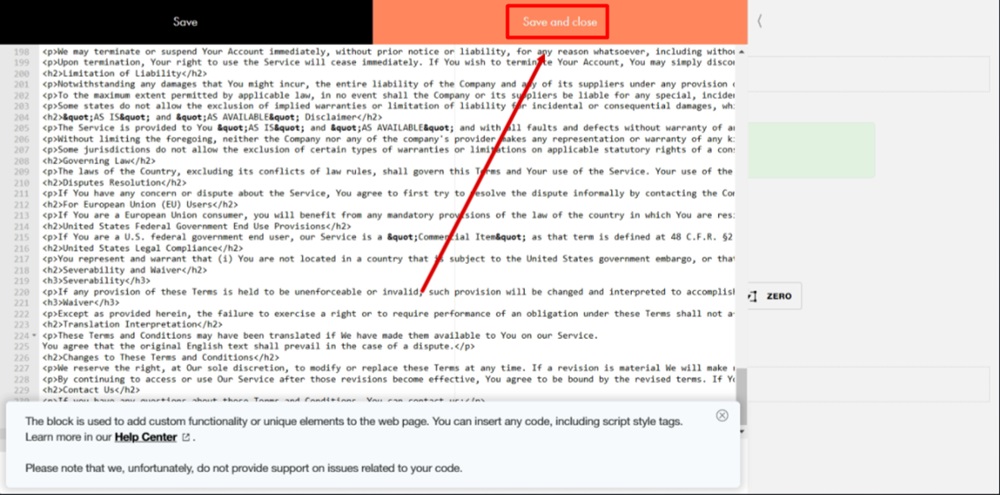 Video: How to Add a Terms and Conditions Page on Tilda - TermsFeed