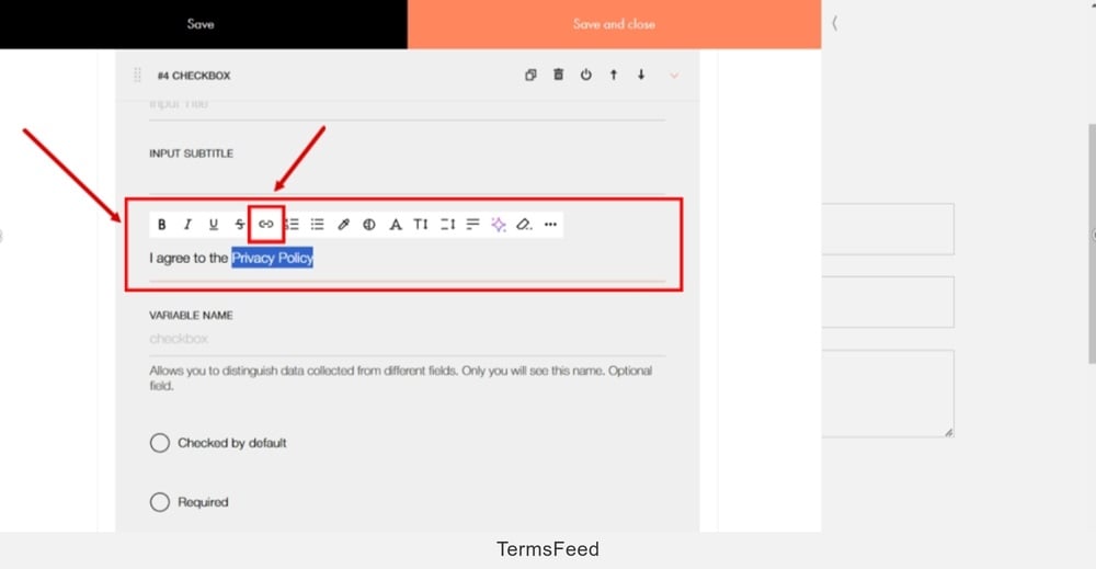 Video: How to Add an I Agree to Checkbox on Tilda Forms - TermsFeed