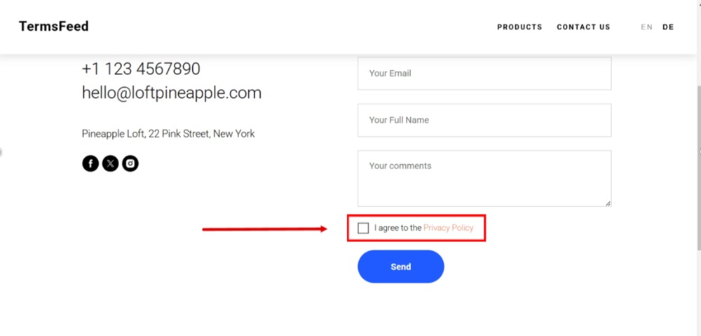 Video: How to Add an I Agree to Checkbox on Tilda Forms - TermsFeed