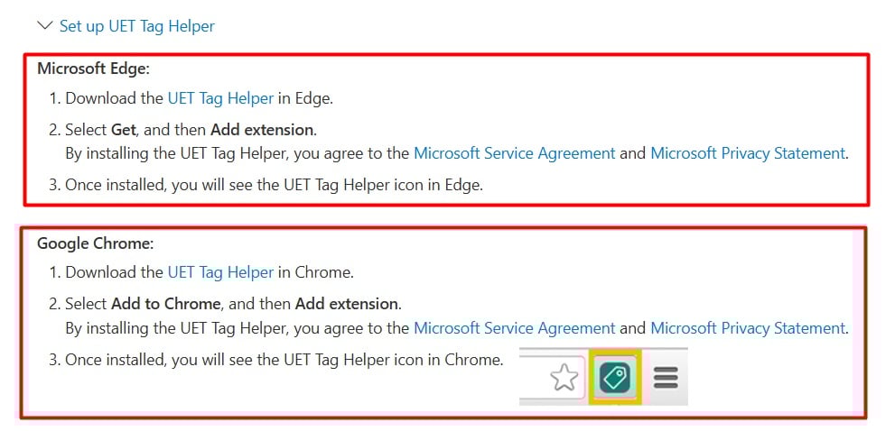 Microsoft UET Consent Mode - TermsFeed