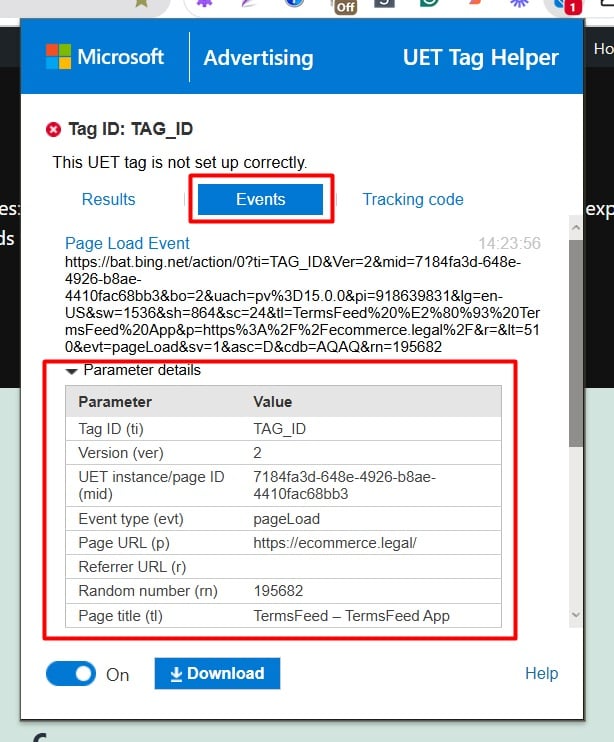 Microsoft UET Consent Mode - TermsFeed