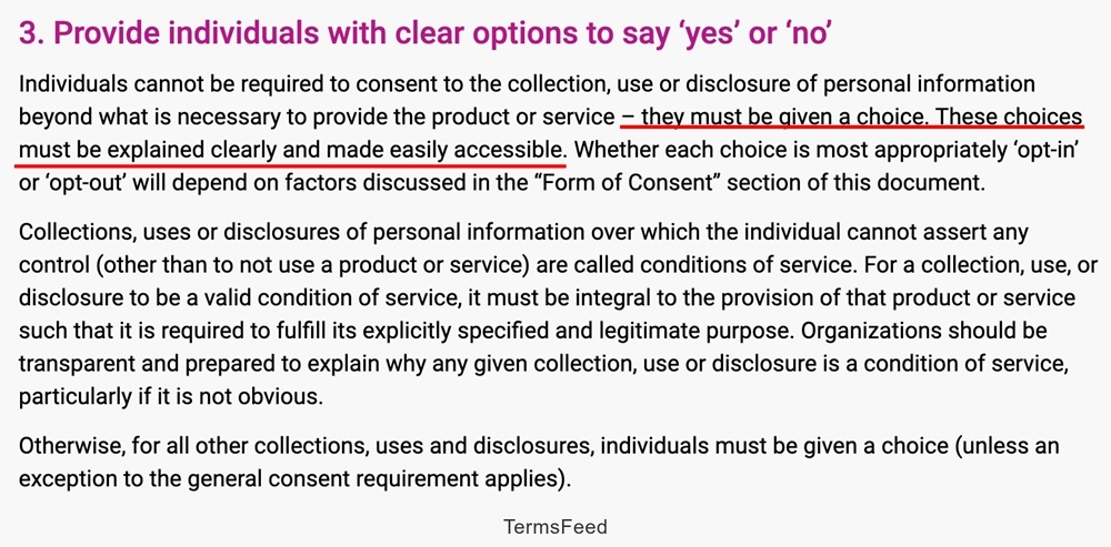 How to Collect Consent for AI and Machine Learning Data - TermsFeed
