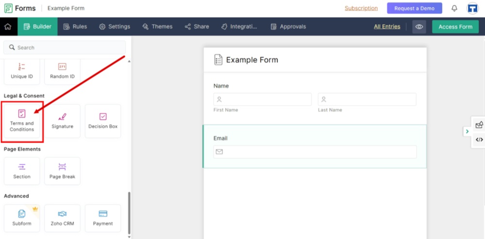 Video: How to Add an "I Agree" Checkbox on Zoho Forms - TermsFeed