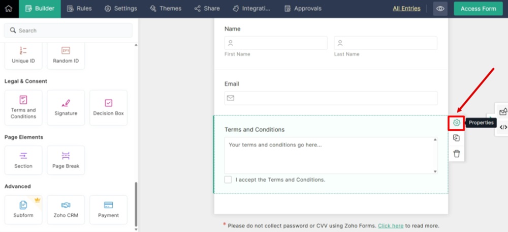 Video: How to Add an "I Agree" Checkbox on Zoho Forms - TermsFeed