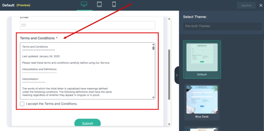 Video: How to Add an "I Agree" Checkbox on Zoho Forms - TermsFeed