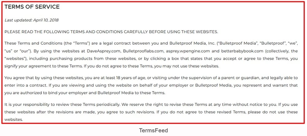 Master Service Agreement vs Terms and Conditions - TermsFeed