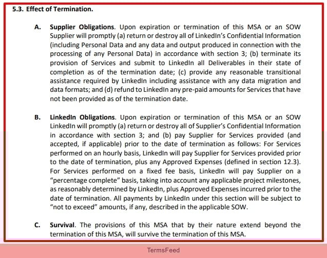Master Service Agreement vs Terms and Conditions - TermsFeed