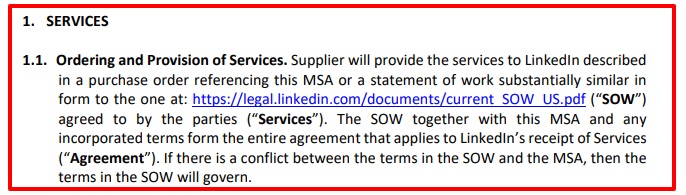 Master Service Agreement vs Terms and Conditions - TermsFeed