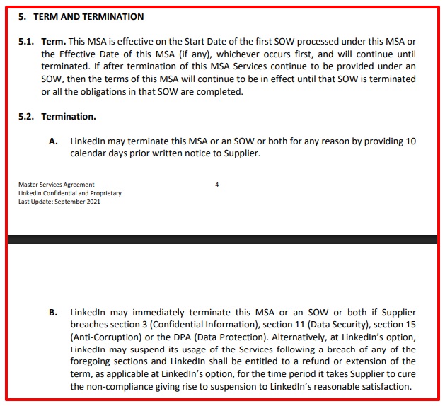 Master Service Agreement vs Terms and Conditions - TermsFeed