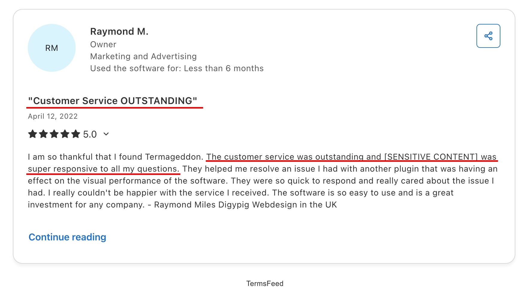 Termageddon Review: Price, Features, Pros, Cons - TermsFeed